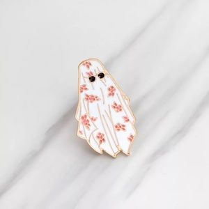 Jewelry | Brand New Cute Ghost Enamel Pin | Poshmark